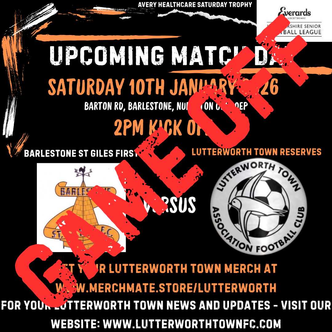Lutterworth Town AFC - The Official Home Of The Swifts First Team